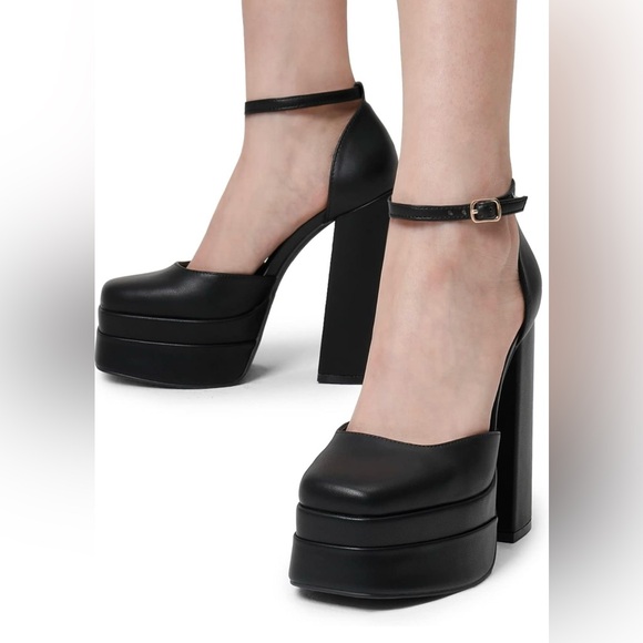 Dream Pairs | Shoes | Dream Pairs Womens High Chunky Platform Closed ...